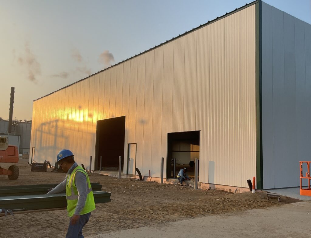 80x120 Metal Building - Jackson Industrial Construction